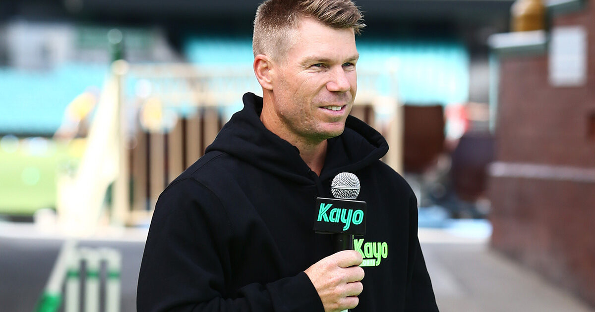 David Warner joins the world-class FOX CRICKET… | Foxtel Group